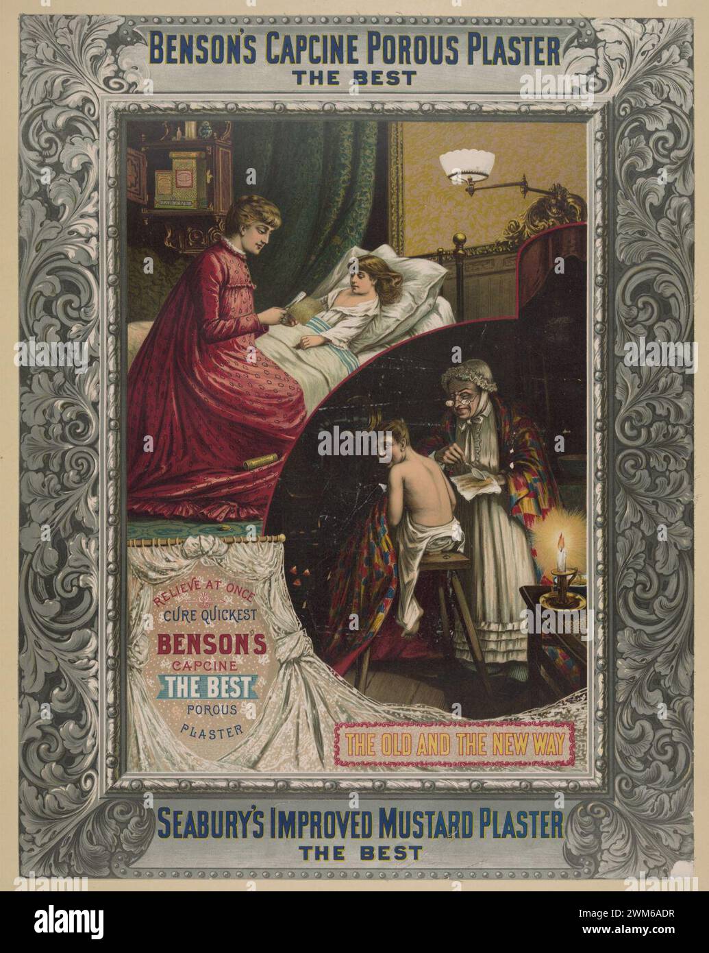 Benson's capcine porous plaster hi-res stock photography and images - Alamy