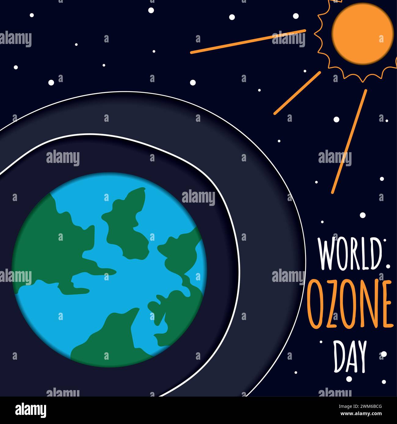 World ozone day Poster Vector Stock Vector Image & Art - Alamy