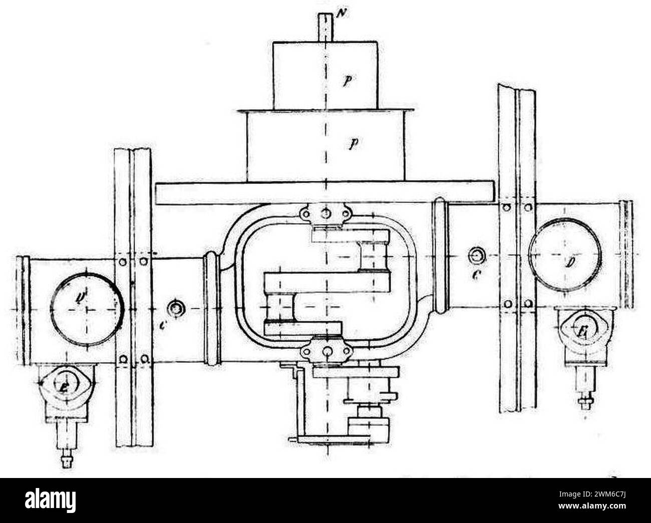 Two cylinder engine hi-res stock photography and images - Alamy