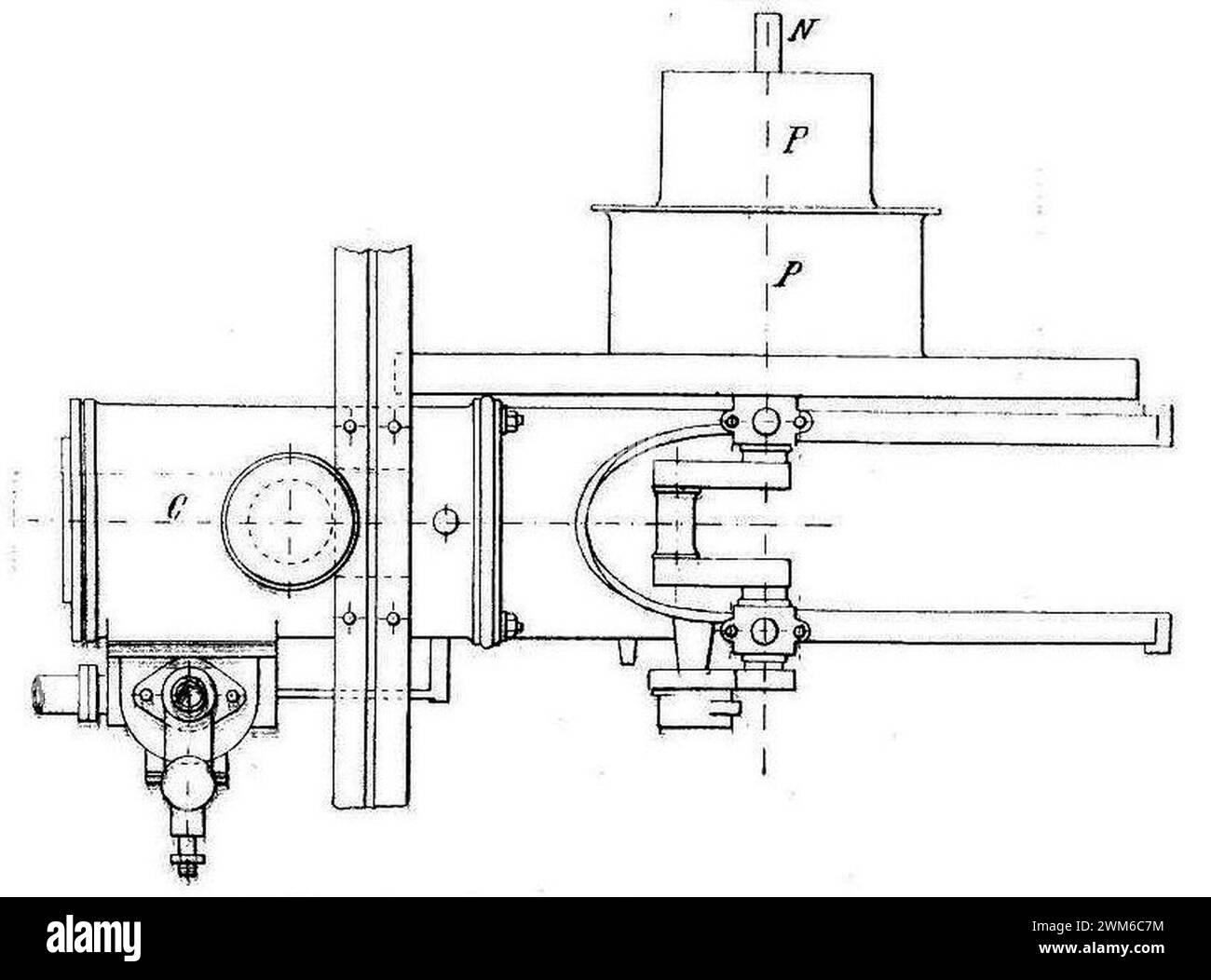 Single cylinder engine hi-res stock photography and images - Alamy