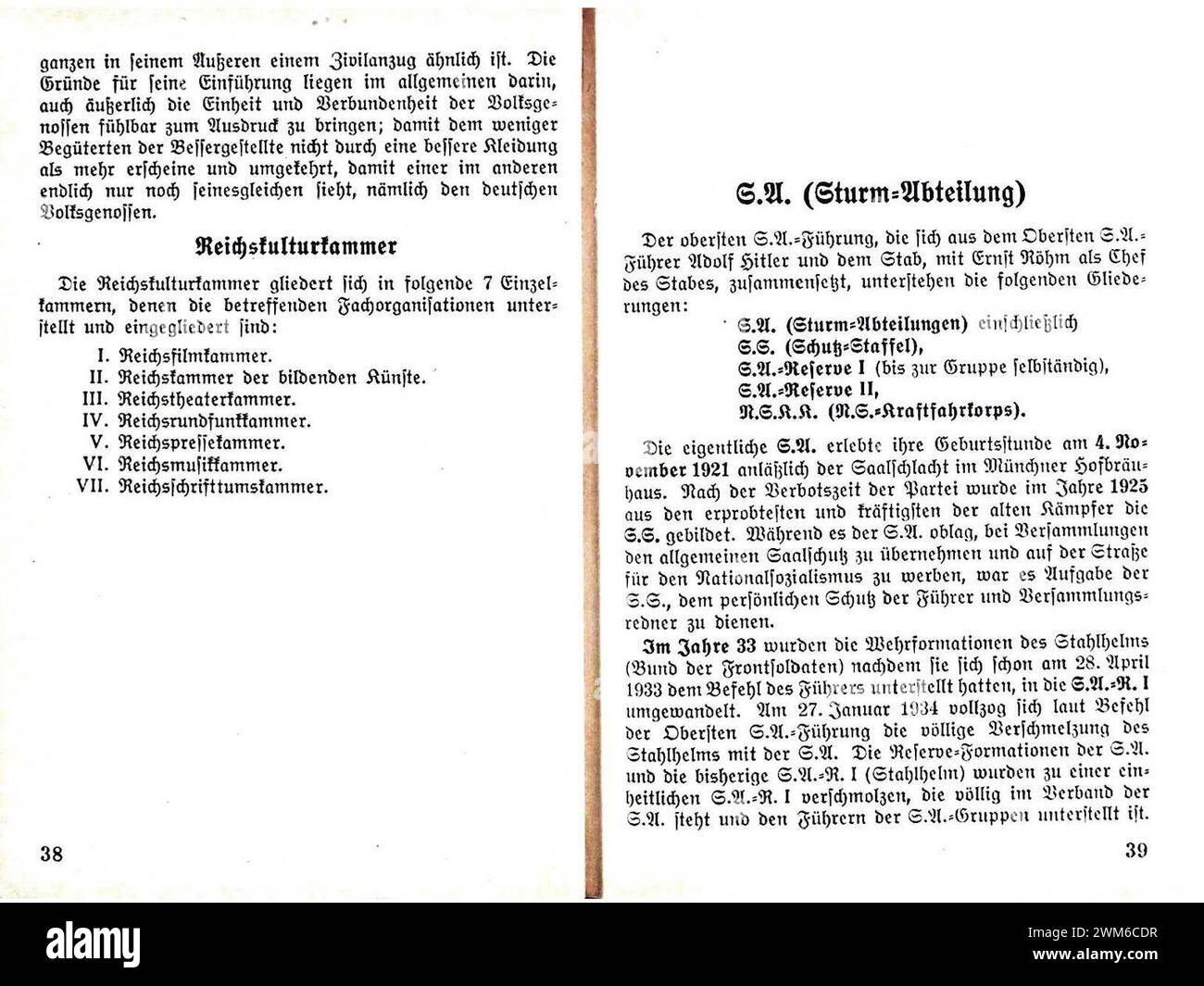 Beppo Bässler - Aufbau und Abzeichen der NSDAP SA SS HJ PO NSBO DAF ...