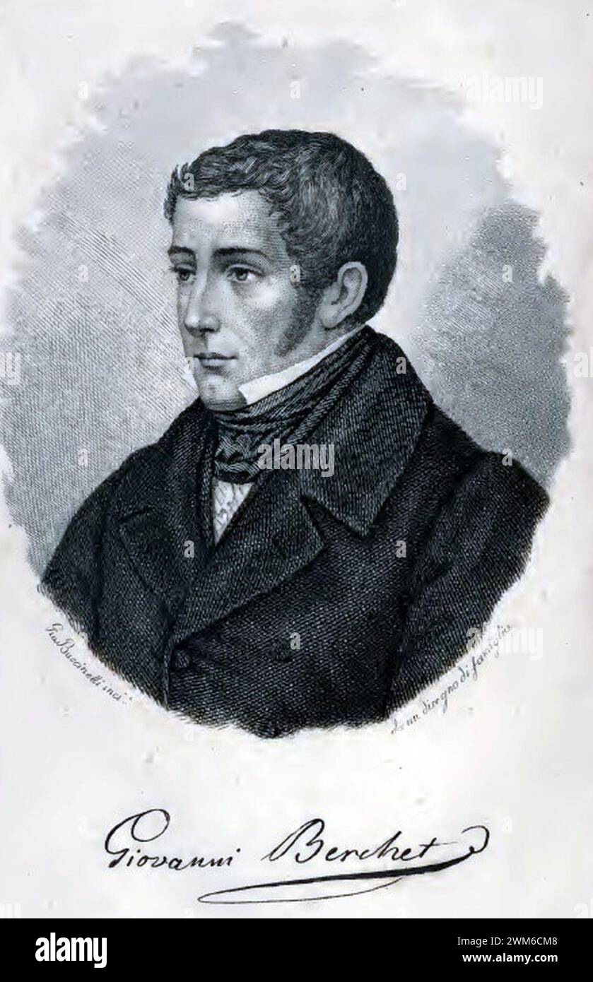Berchet, Giovanni – Opere, 1863 Stock Photo - Alamy