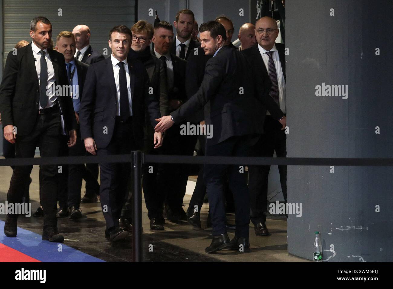 French President Emmanuel Macron during the 60th edition of the ... French President Emmanuel Macron during the 60th edition of the ...