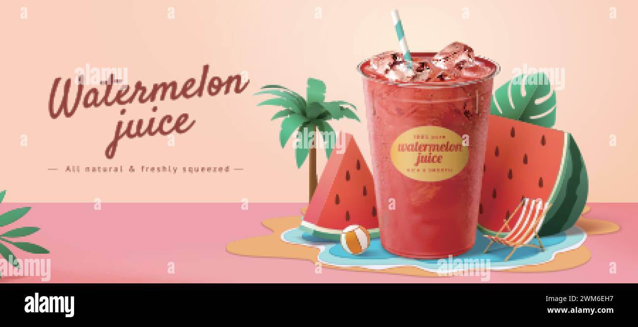 Ad banner template hi-res stock photography and images - Alamy