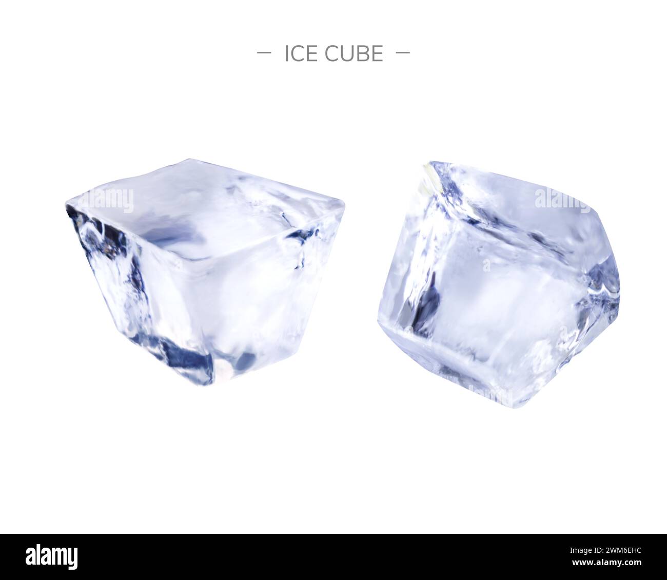 Clear ice block Stock Vector Images - Alamy