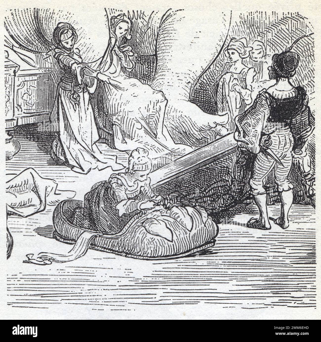 Gustave Doré. Illustration for Gargantua by François Rabelais ...