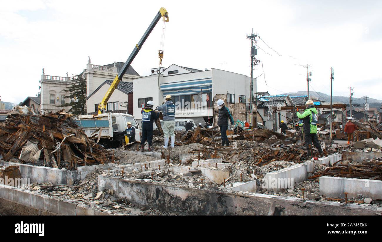Earthquake japan 2024 hi-res stock photography and images - Alamy