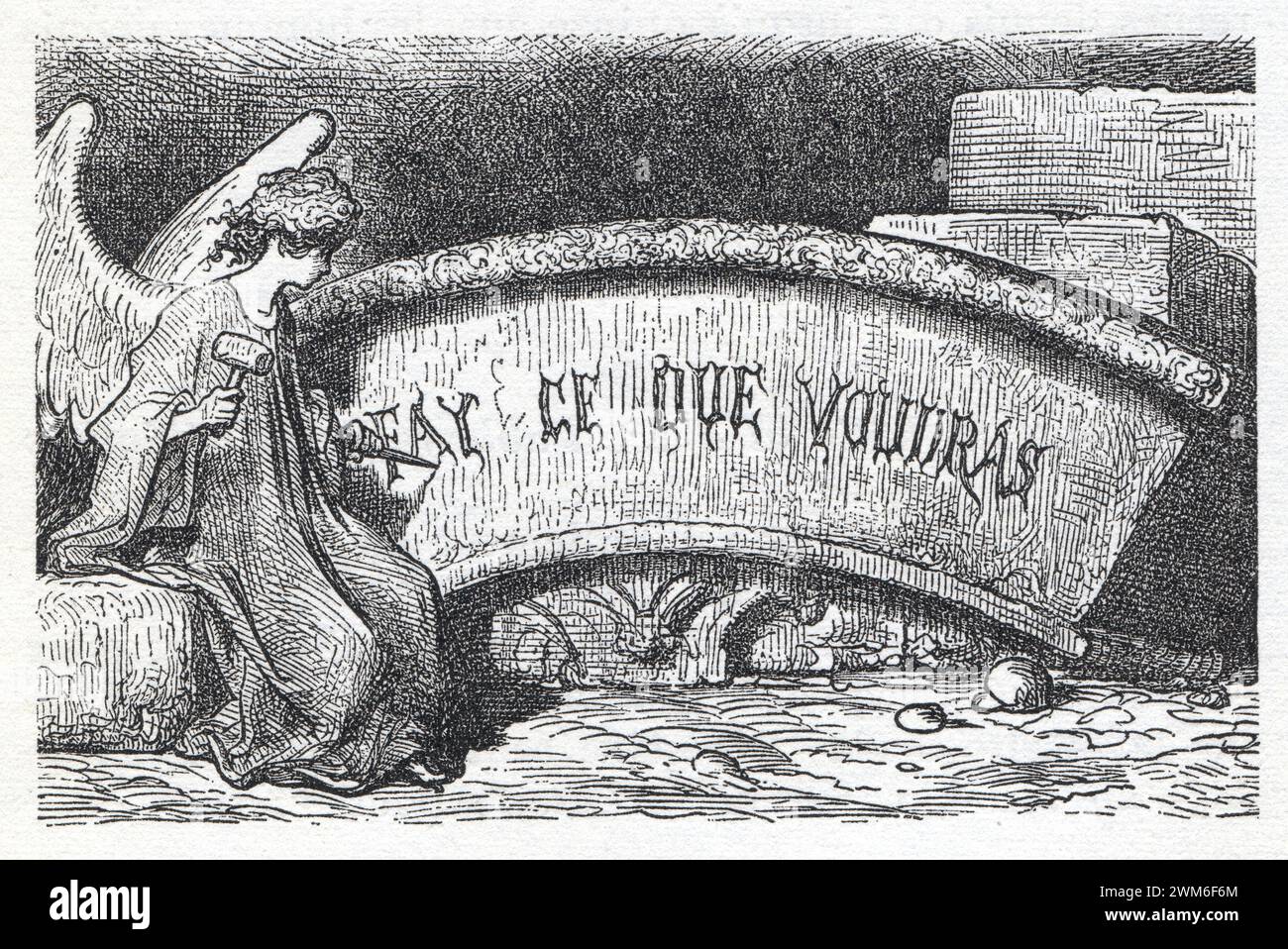 Gustave Doré. Illustration for Gargantua by François Rabelais ...