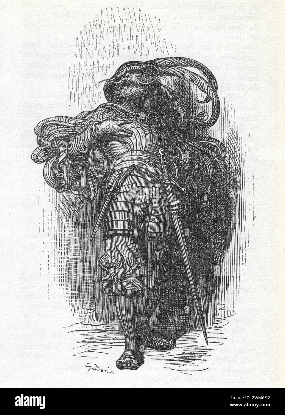 Gustave Doré. Illustration for Gargantua by François Rabelais ...