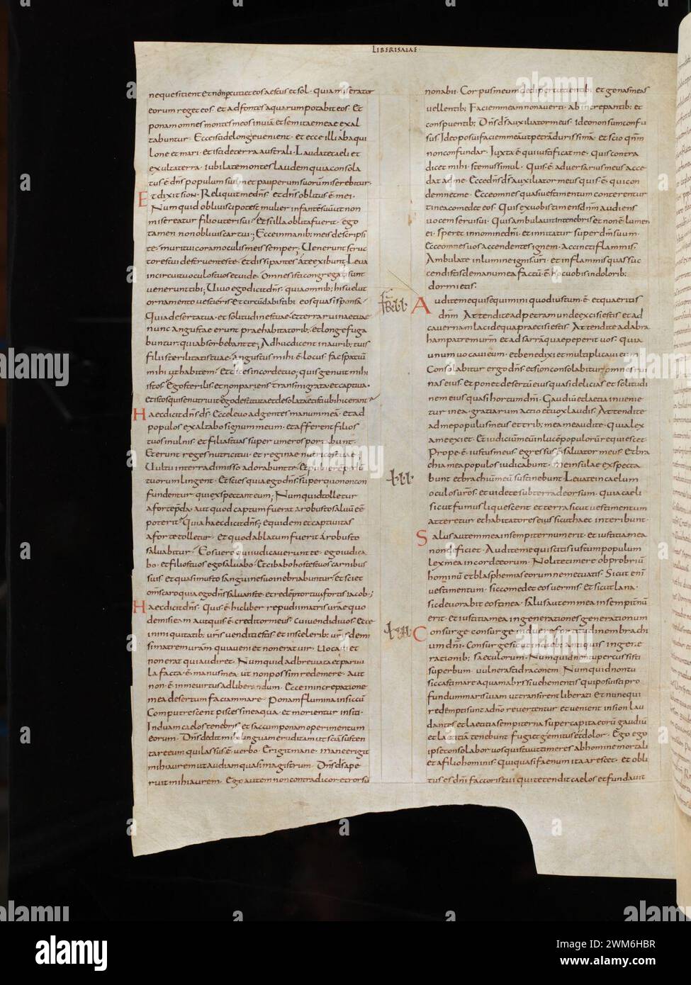 Cod. 3, f. 126v – Biblia latina (Vulgata, Part 1 Genesis to Psalms ...
