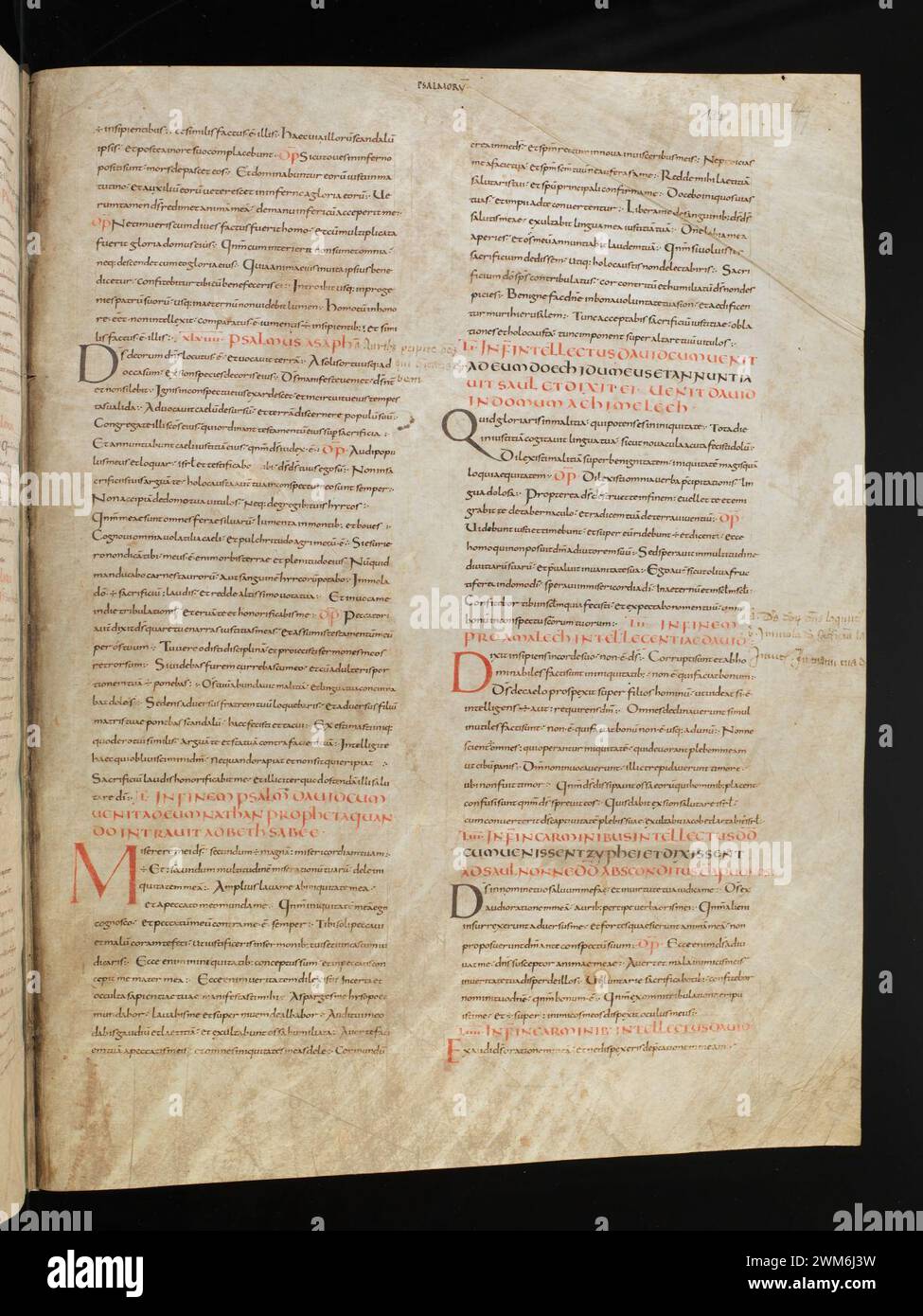 Cod. 3, f. 199r – Biblia latina (Vulgata, Part 1 Genesis to Psalms ...
