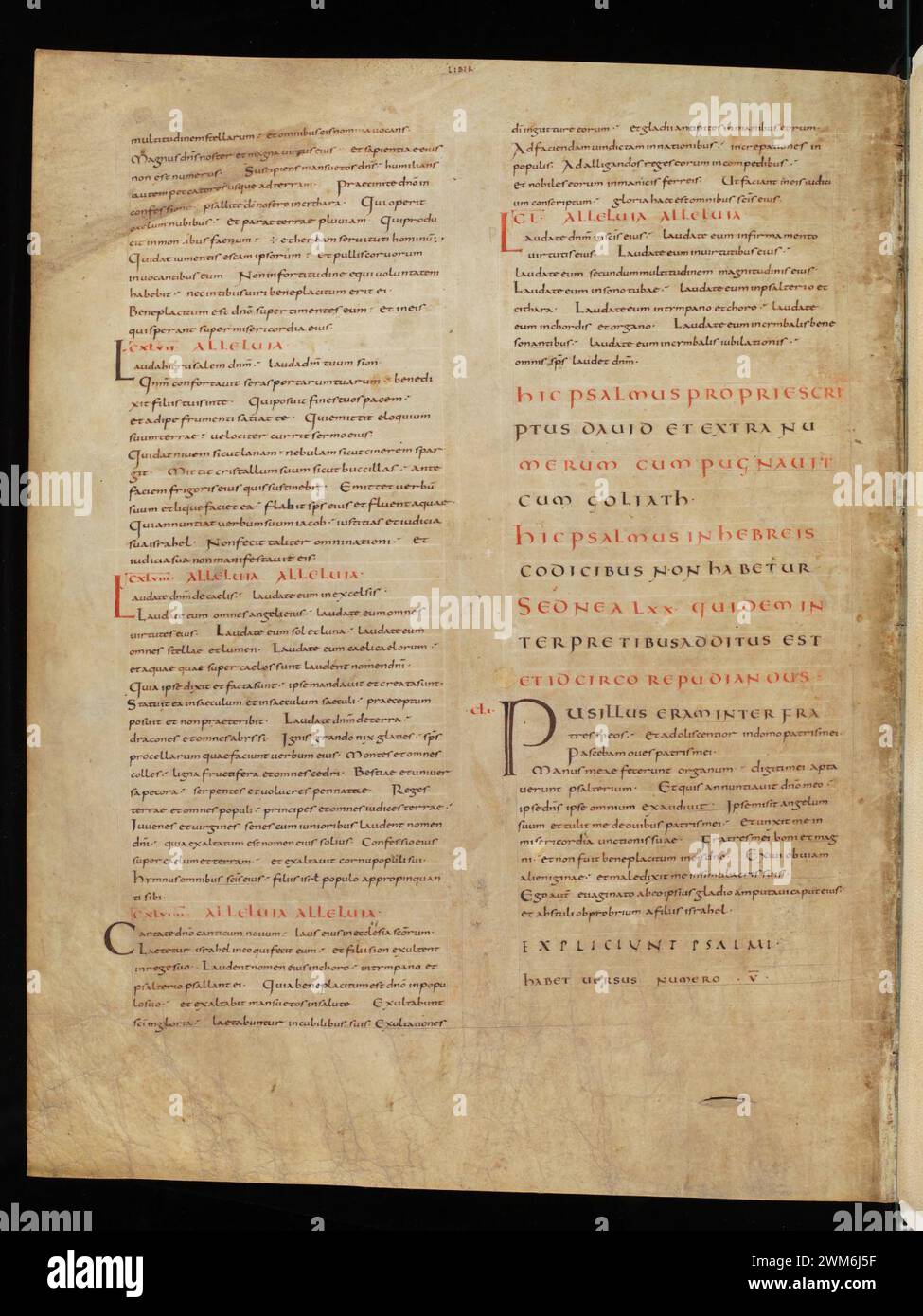 Cod. 3, f. 209v – Biblia latina (Vulgata, Part 1 Genesis to Psalms ...