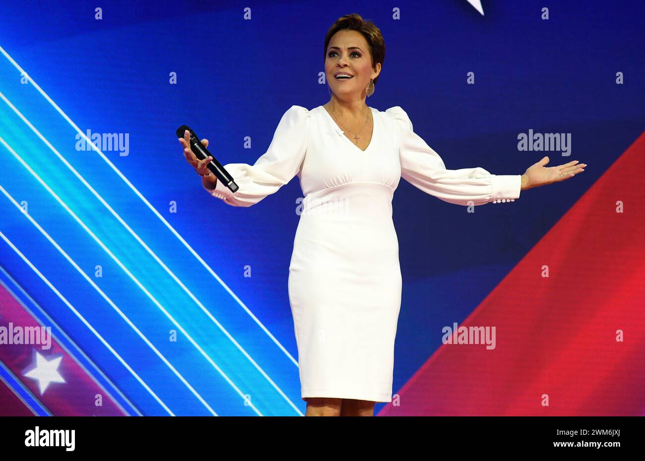 National Harbor, United States. 24th Feb, 2024. US Senate candidate ...