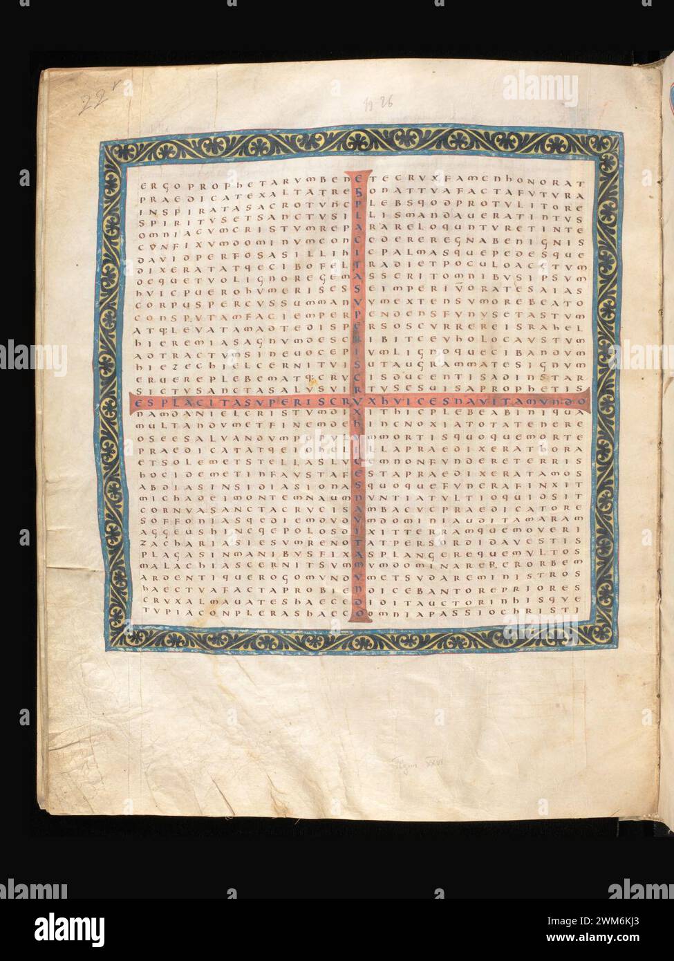 Liber de laudibus sanctae crucis hi-res stock photography and images ...