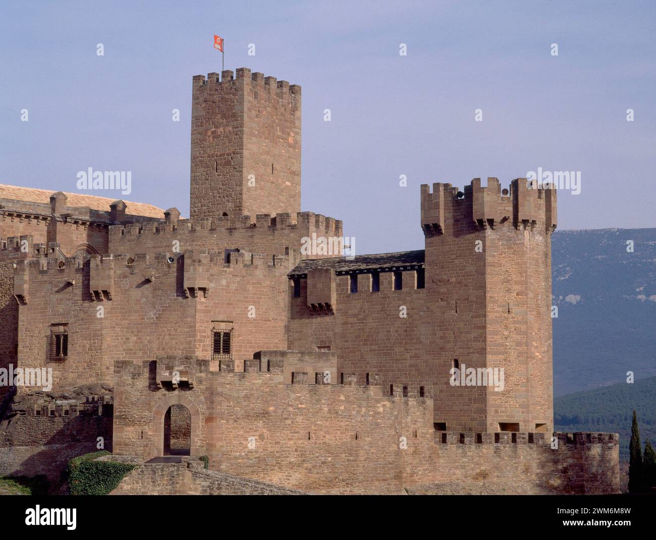 VISTA DEL CASTILLO DE SAN JAVIER UTILIZADO COMO RESIDENCIA DE LOS ...