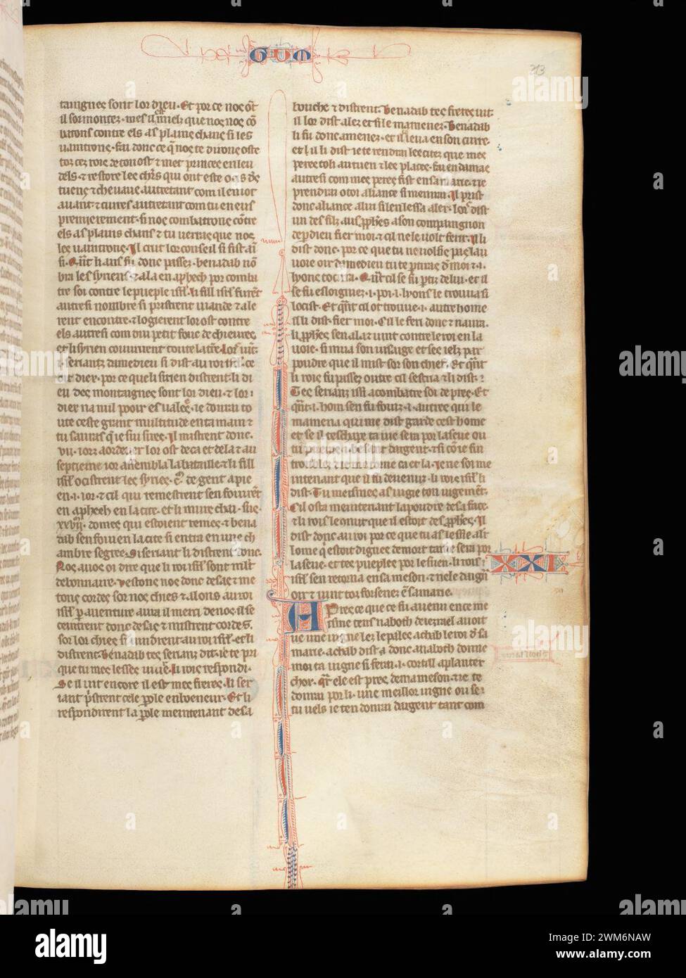 Cod. 27, f. 213r – Bible du XIIIème siècle (Part 1 Genesis – Psalms ...