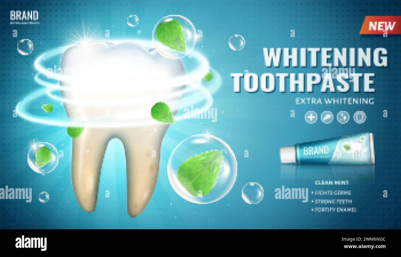 Toothpaste 3d Stock Vector Images - Alamy