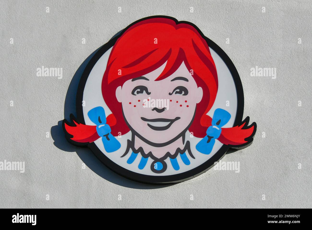 Wendys logo hi-res stock photography and images - Alamy