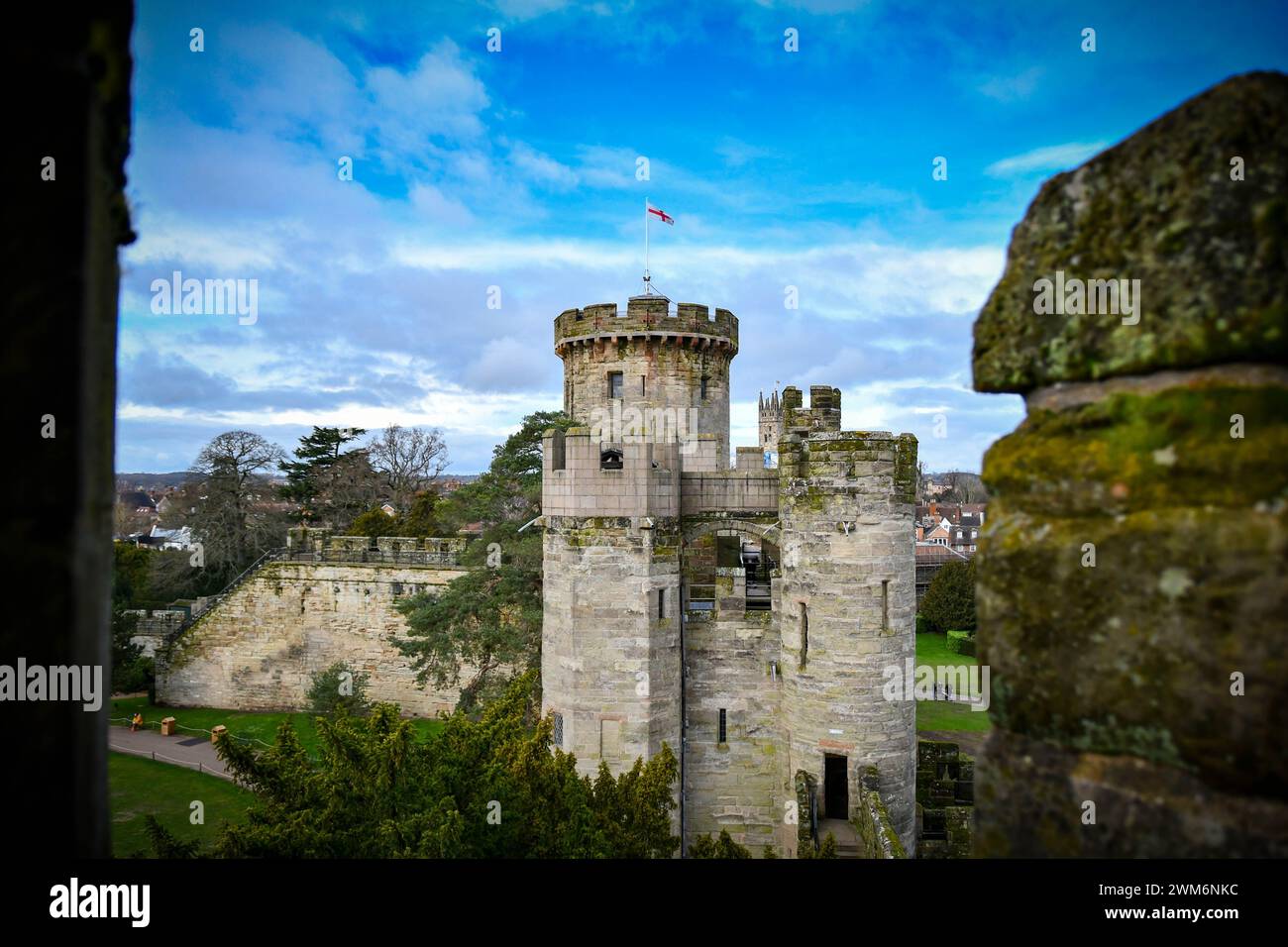 Warwick castle estate hi-res stock photography and images - Alamy