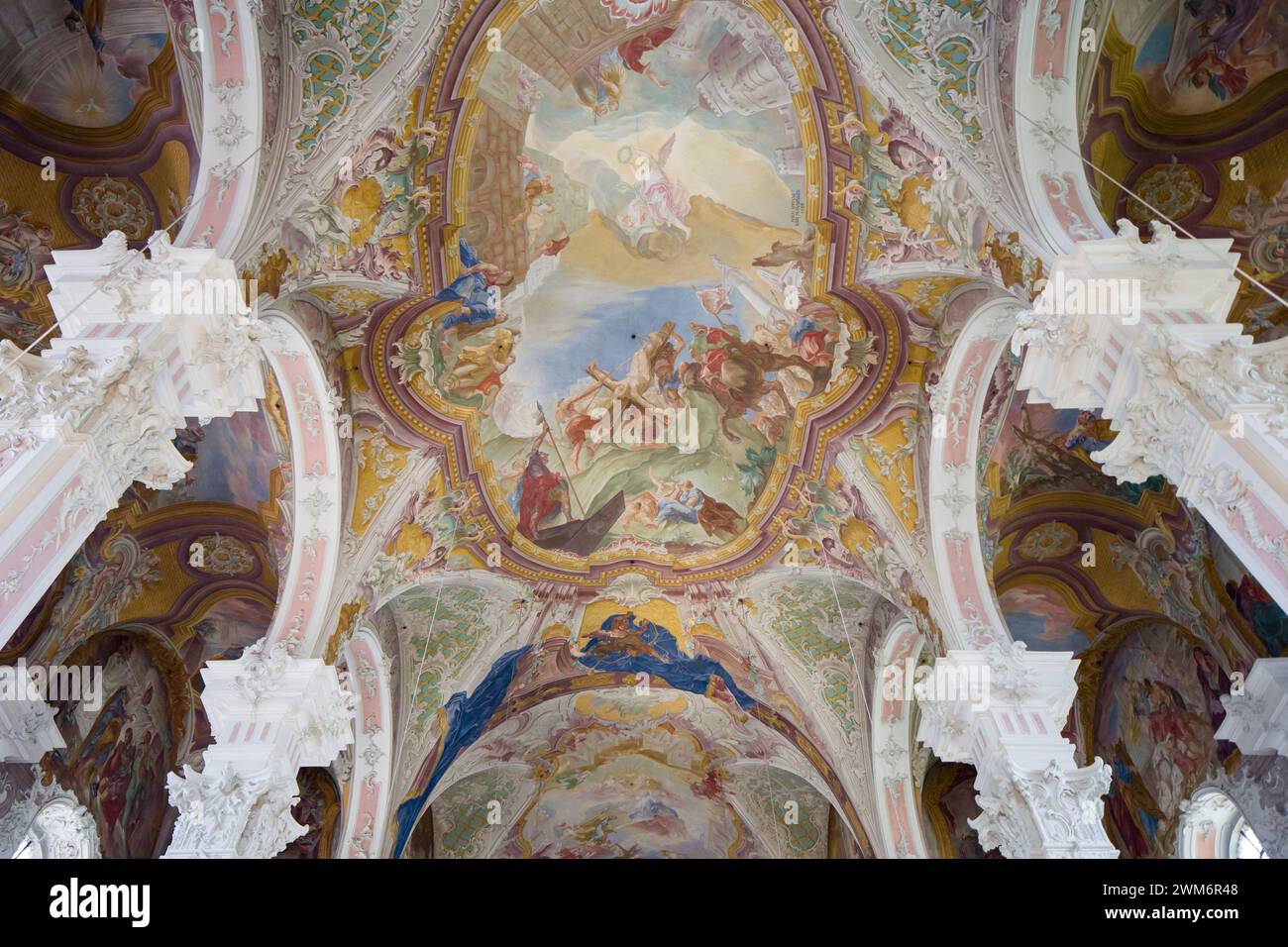 St Peter's Church / Peterskirche, Mainz, Germany a Rococo building of ...