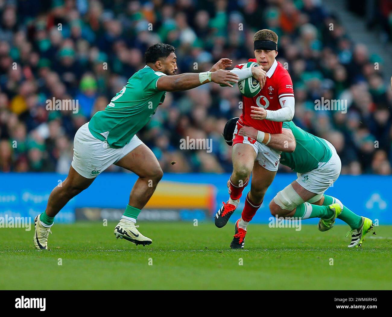 24th February 2024; Aviva Stadium, Dublin, Ireland: Six Nations ...