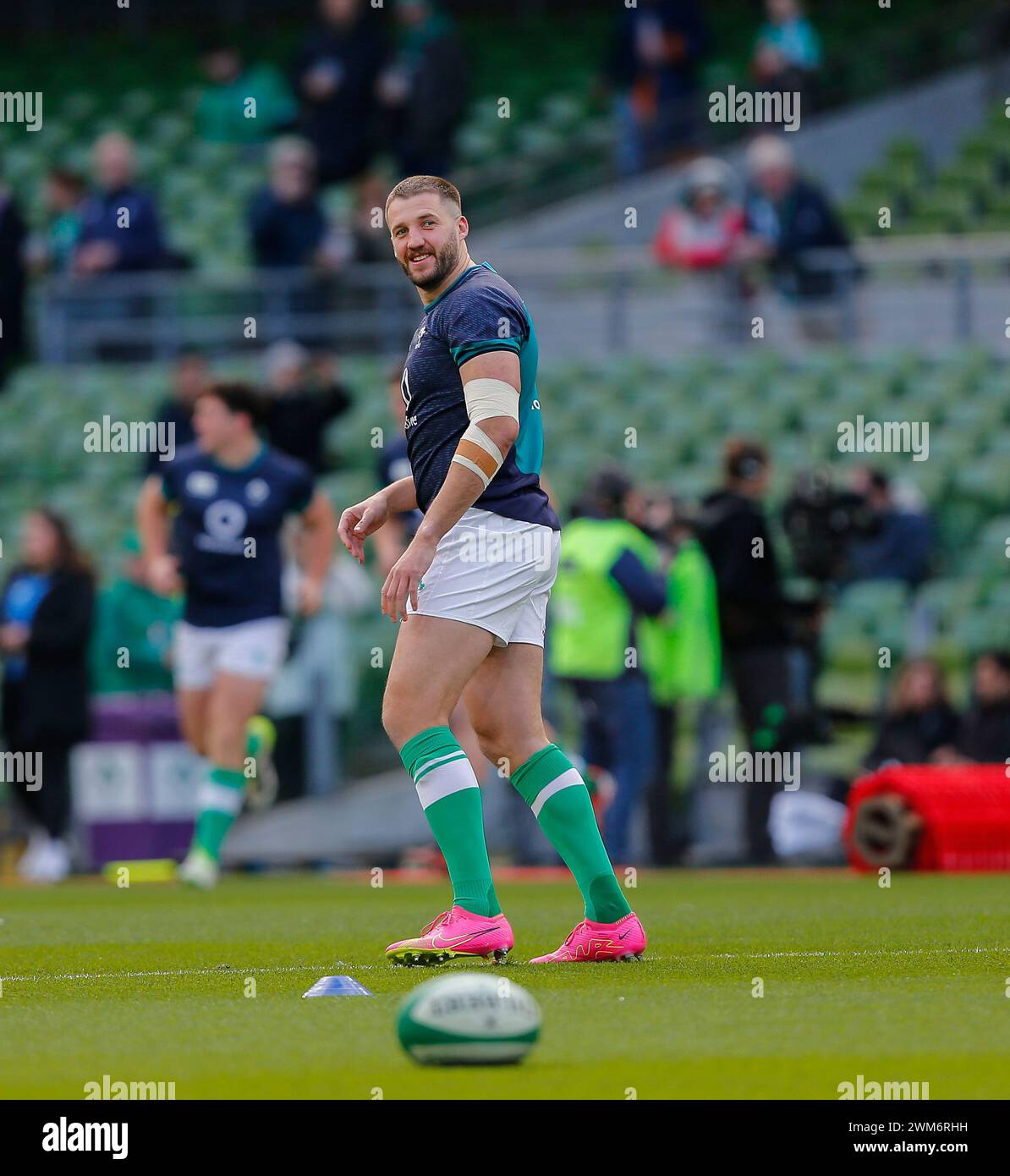 24th February 2024; Aviva Stadium, Dublin, Ireland: Six Nations ...