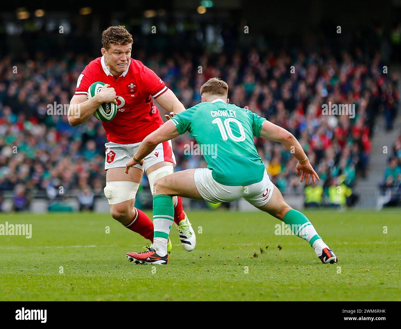 24th February 2024; Aviva Stadium, Dublin, Ireland: Six Nations ...