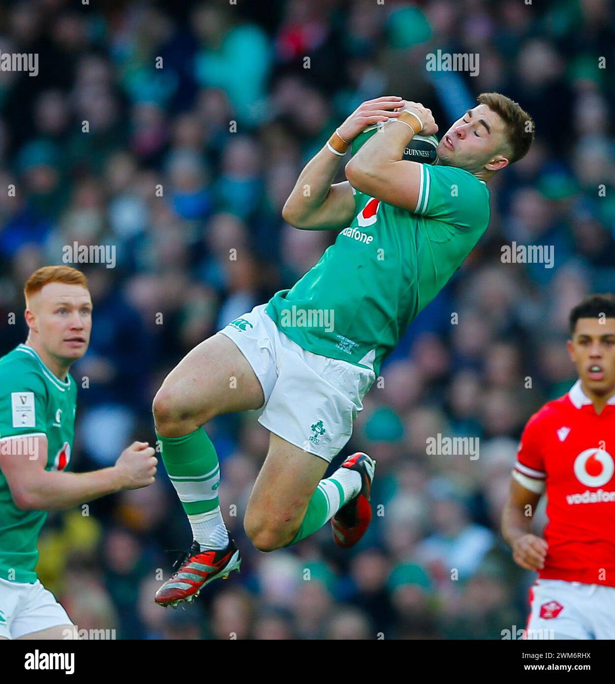 24th February 2024; Aviva Stadium, Dublin, Ireland: Six Nations ...