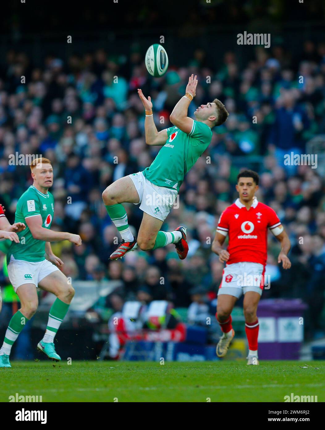 24th February 2024; Aviva Stadium, Dublin, Ireland: Six Nations ...