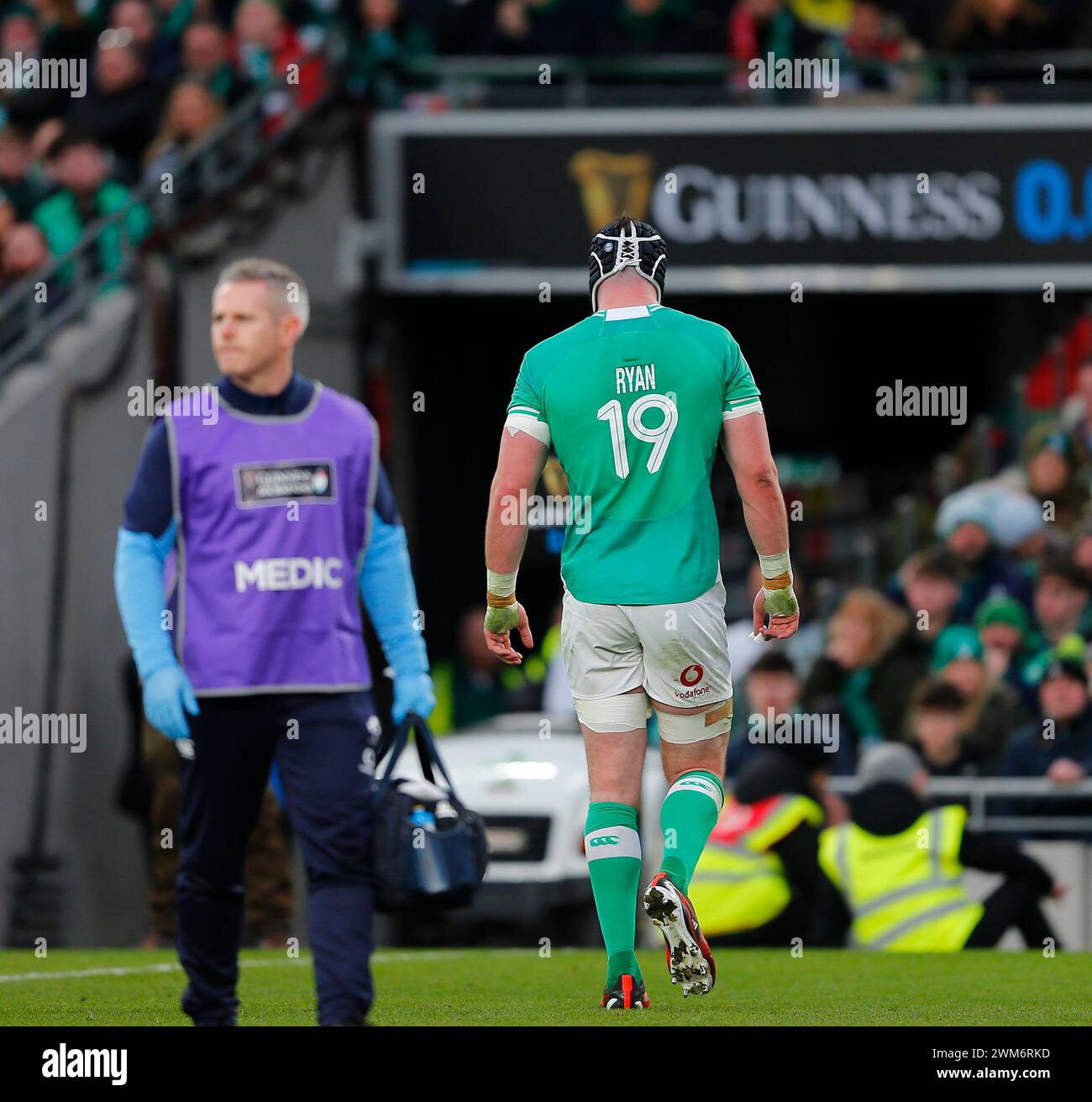 24th February 2024; Aviva Stadium, Dublin, Ireland: Six Nations International Rugby, Ireland ...