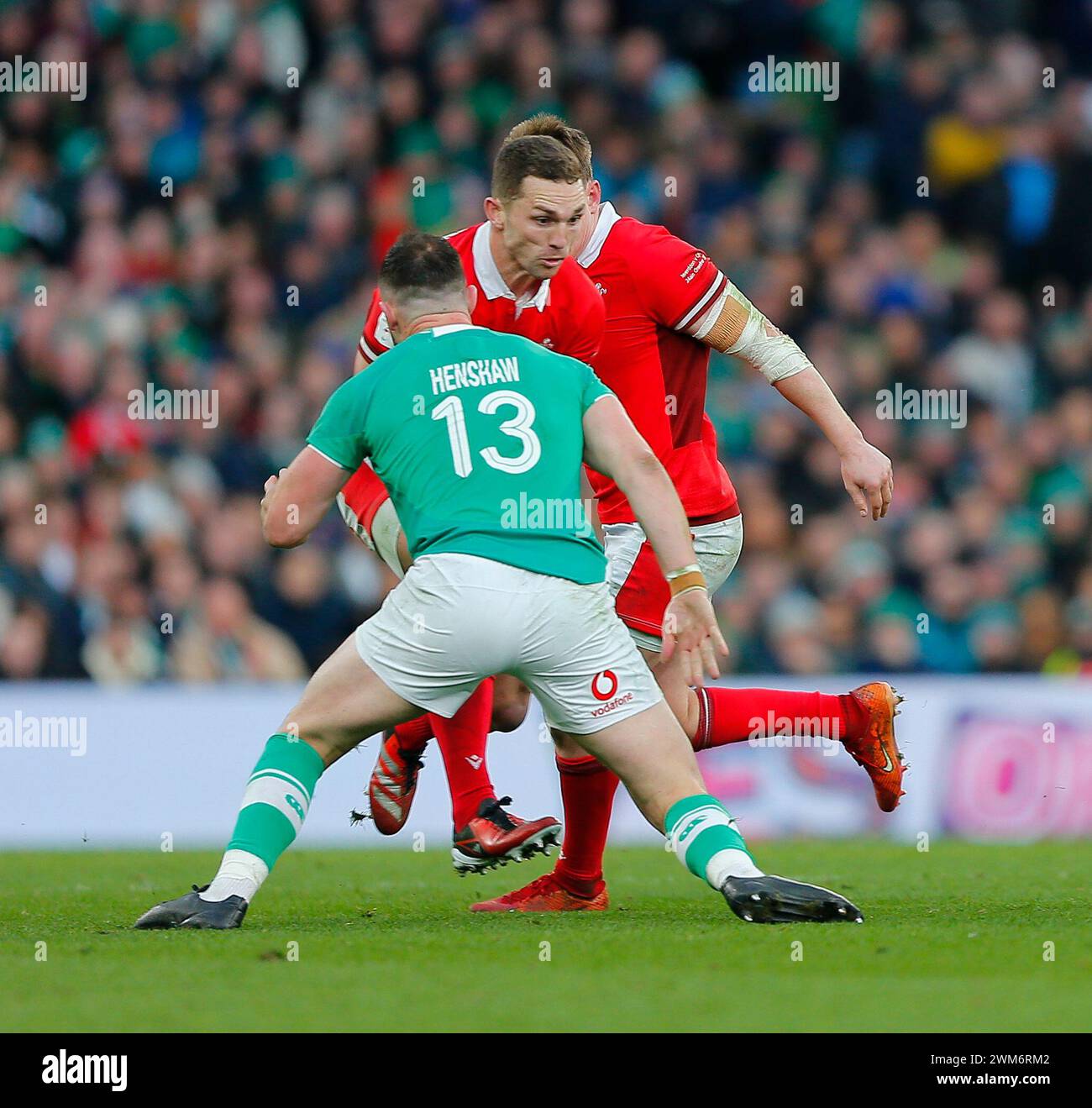 24th February 2024; Aviva Stadium, Dublin, Ireland: Six Nations ...
