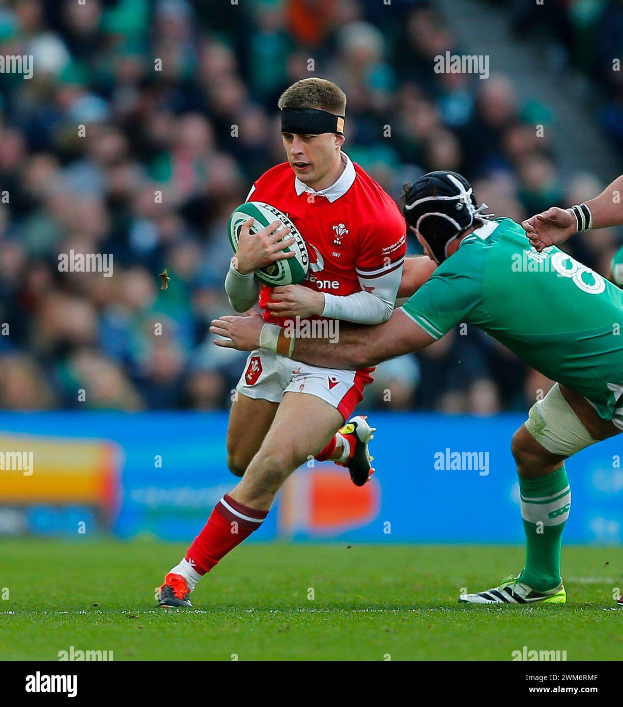 24th February 2024; Aviva Stadium, Dublin, Ireland: Six Nations ...