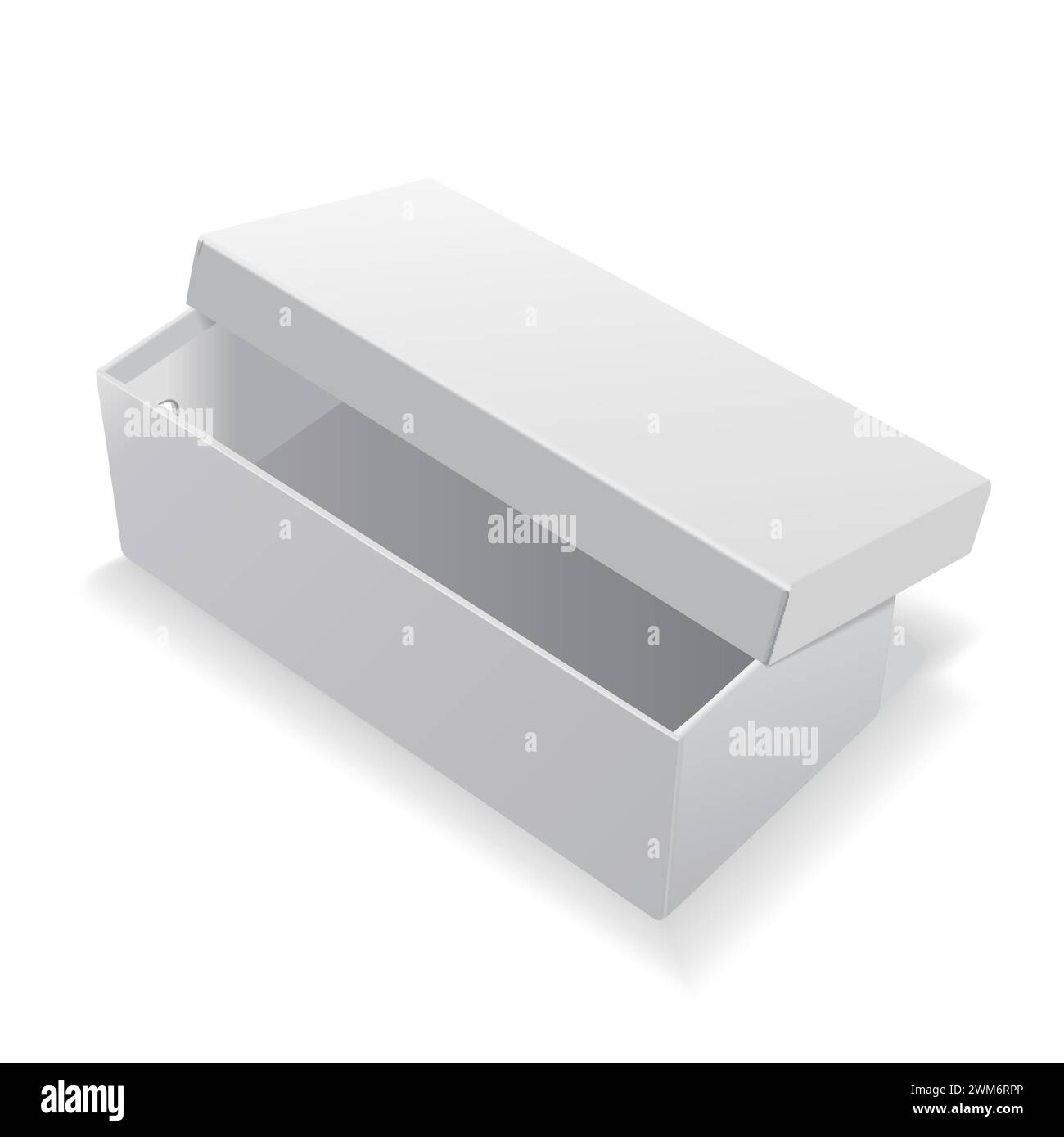 New box shoes Stock Vector Images - Alamy