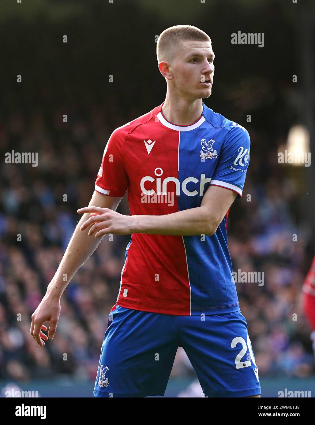 Crystal Palace's Adam Wharton during the Premier League match at ...
