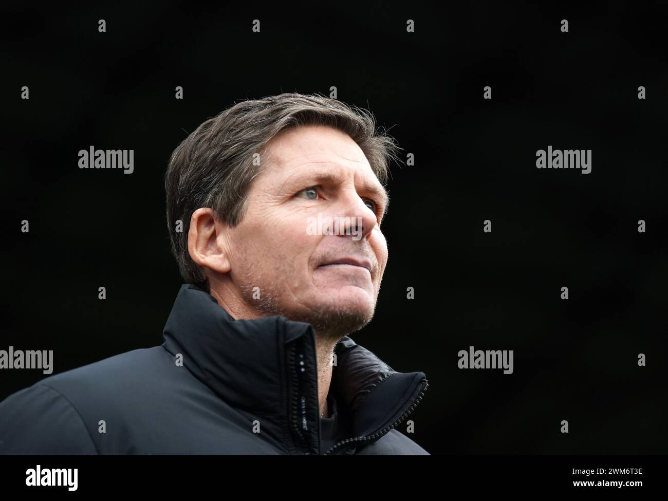 Crystal Palace manager Oliver Glasner during the Premier League match ...