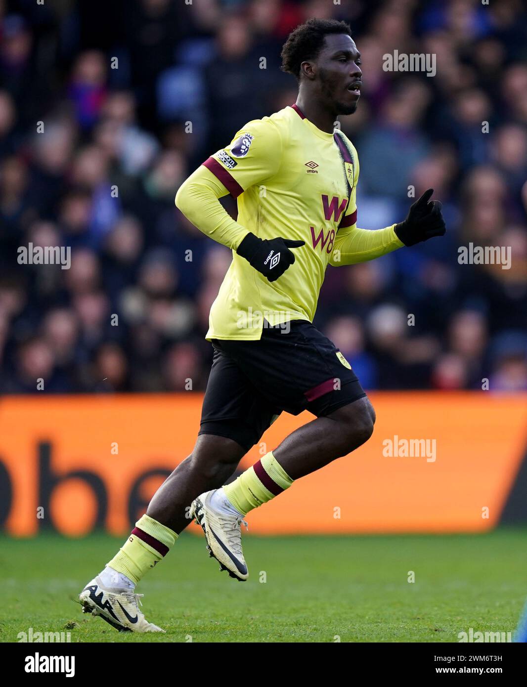 Burnley's David Datro Fofana during the Premier League match at ...