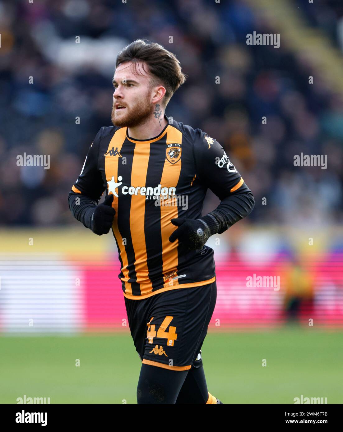 Hull City's Aaron Connolly during the Sky Bet Championship match at the ...