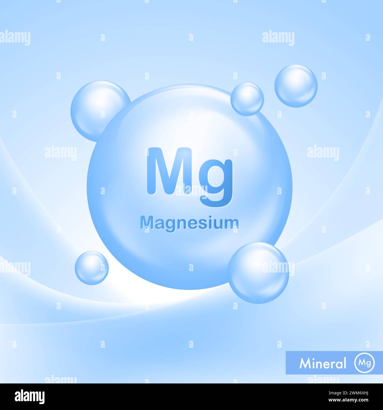 Magnesium substance Stock Vector Images - Alamy