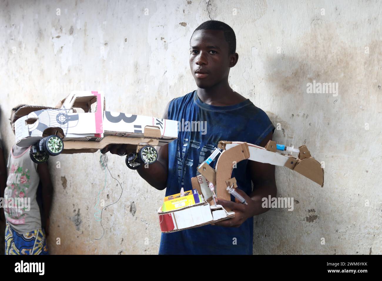 General views of Bo, Sierra Leone's second largest city, Sierra Leone ...