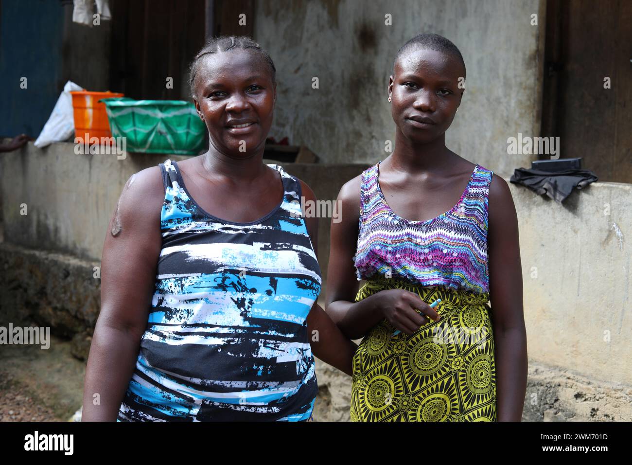 General views of Bo, Sierra Leone's second largest city, Sierra Leone ...