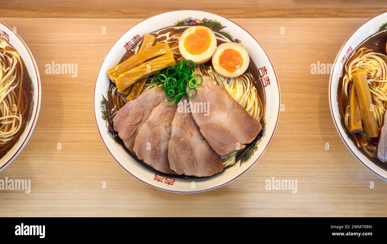 The artificial duplicates of mouthwatering noodles and savory broth ...