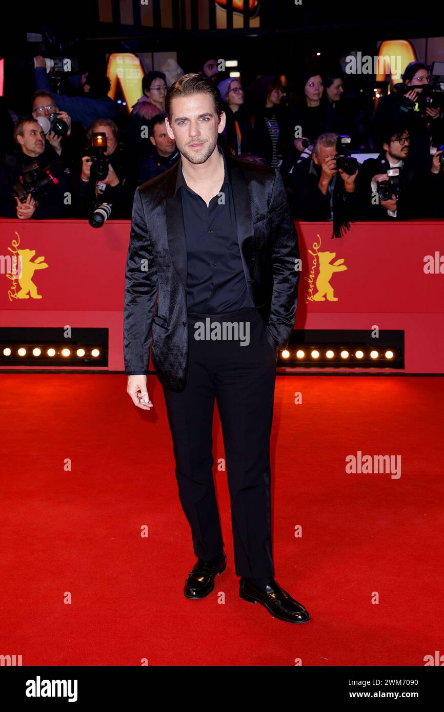 Ben Dahlhaus bei der Ankunft zur Abschluss Feier am Berlinale Palast ...