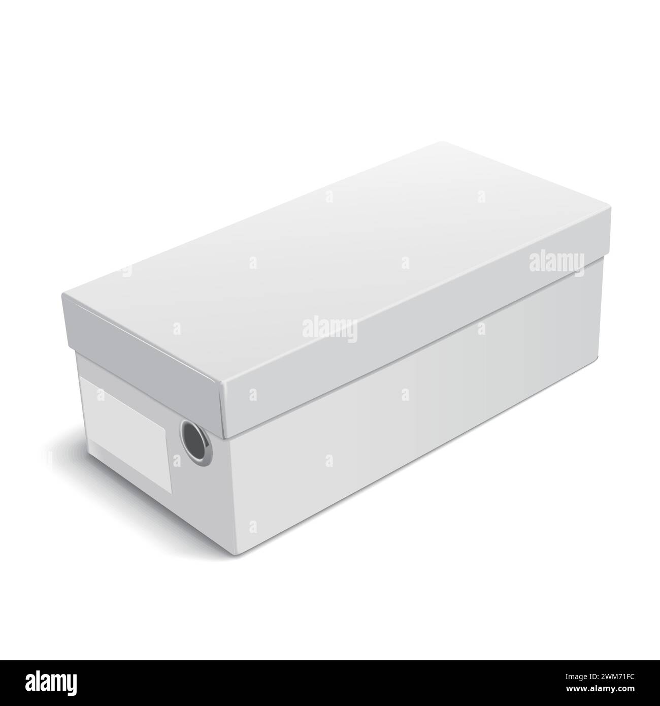 New box shoes Stock Vector Images - Alamy