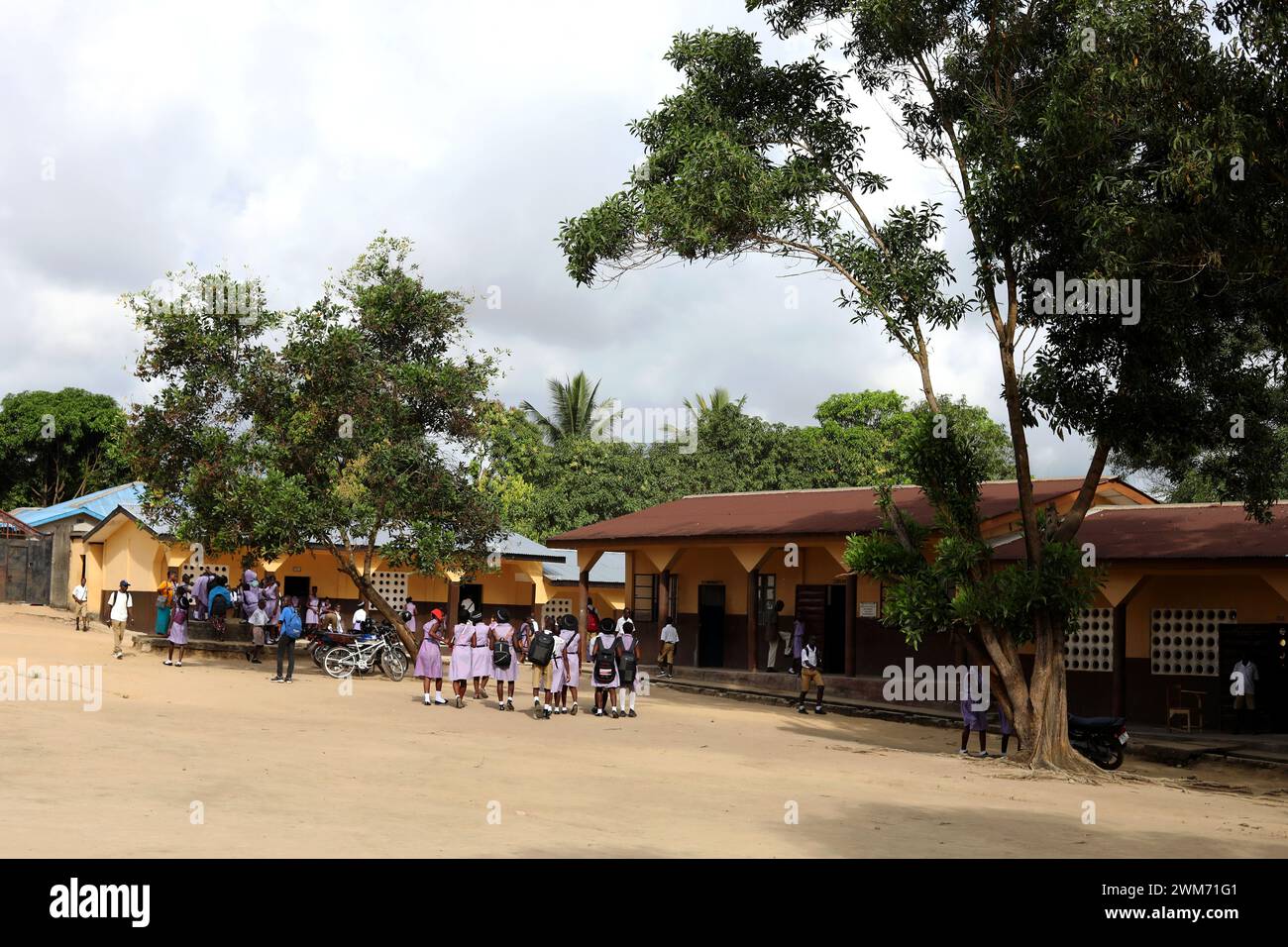 General views of students attending St. Paul's Anglican Senior ...