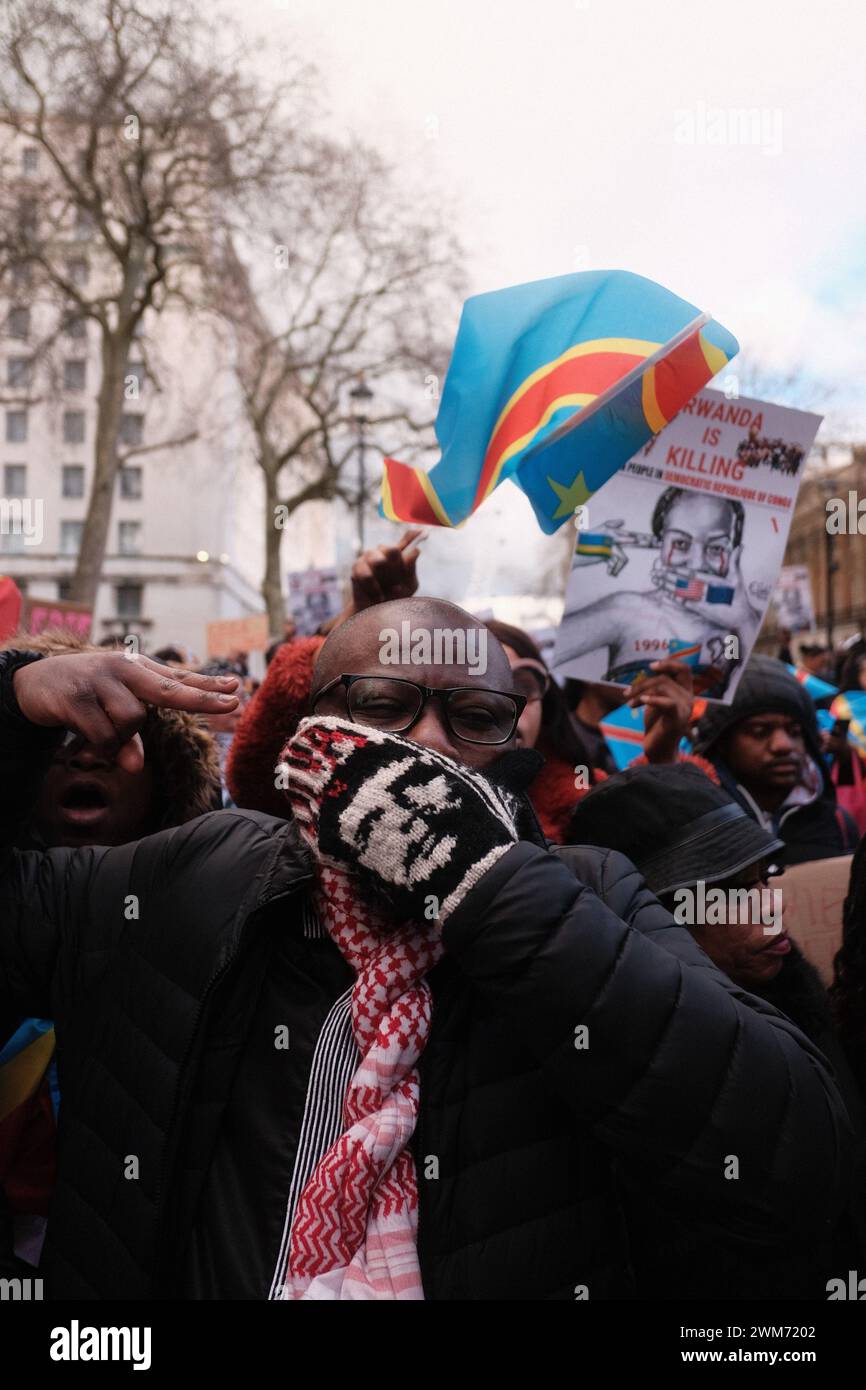 London uk protest war congo rwanda britain united kingdom marc hi-res ...