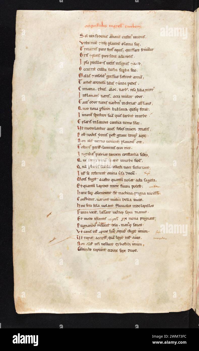 Cod. 120.II, f. 110v – Petrus de Ebulo Liber ad honorem Augusti, lat ...