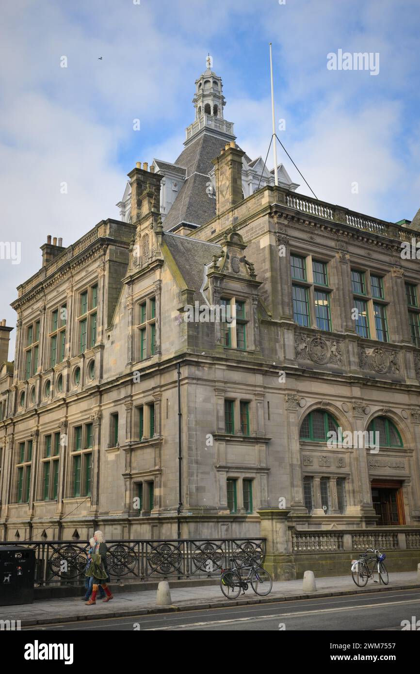Edinburgh Scotland, UK {days} February 2024. General view of the ...