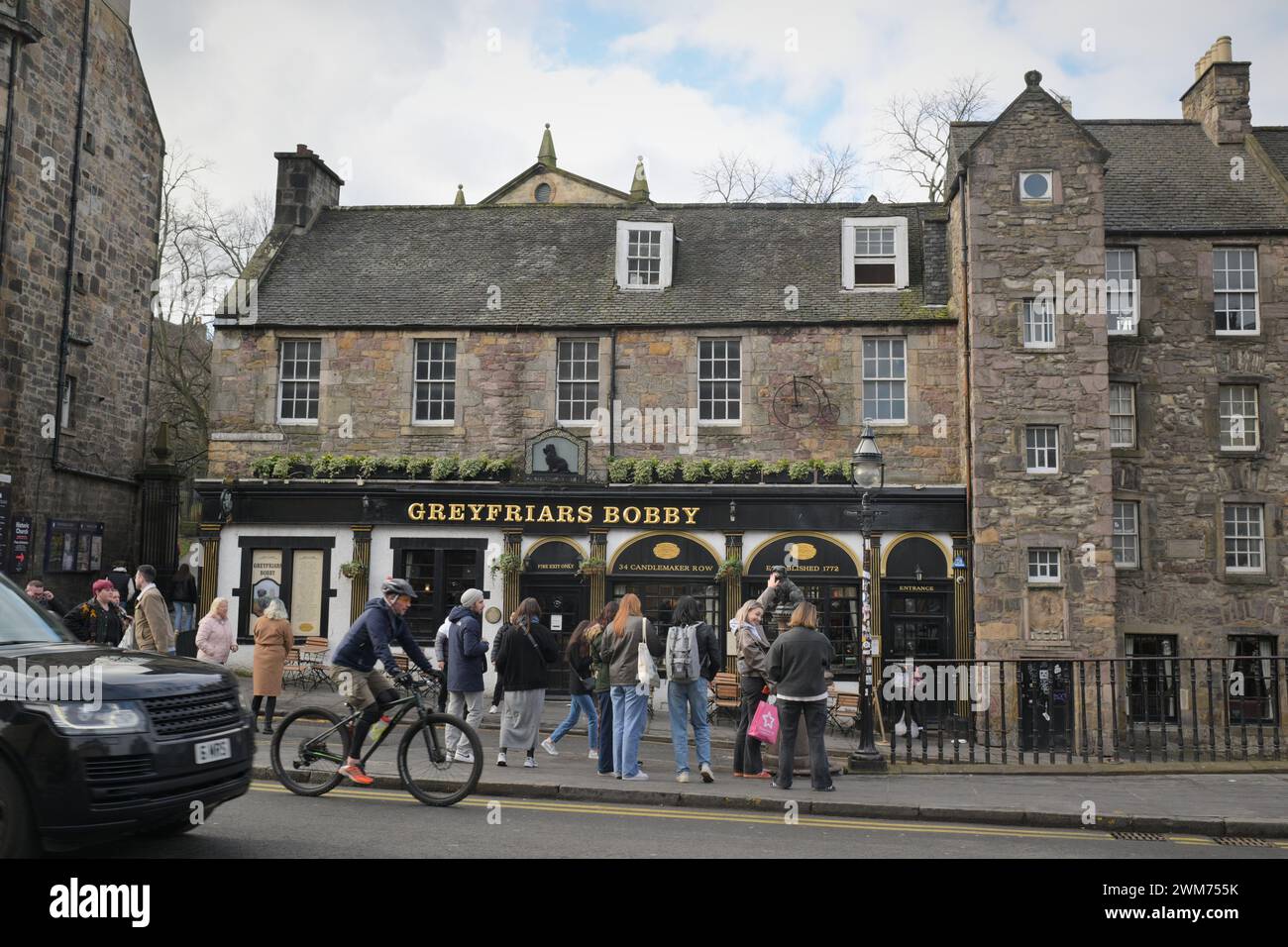 Edinburgh Scotland, UK {days} February 2024. General view of Grayfriars ...
