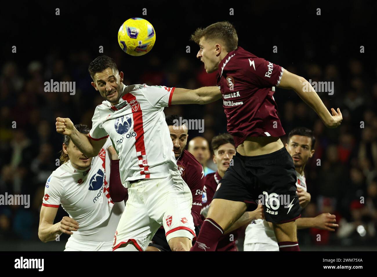 Salerno, Italia. 24th Feb, 2024. Foto Alessandro Garofalo/LaPresse 24 ...