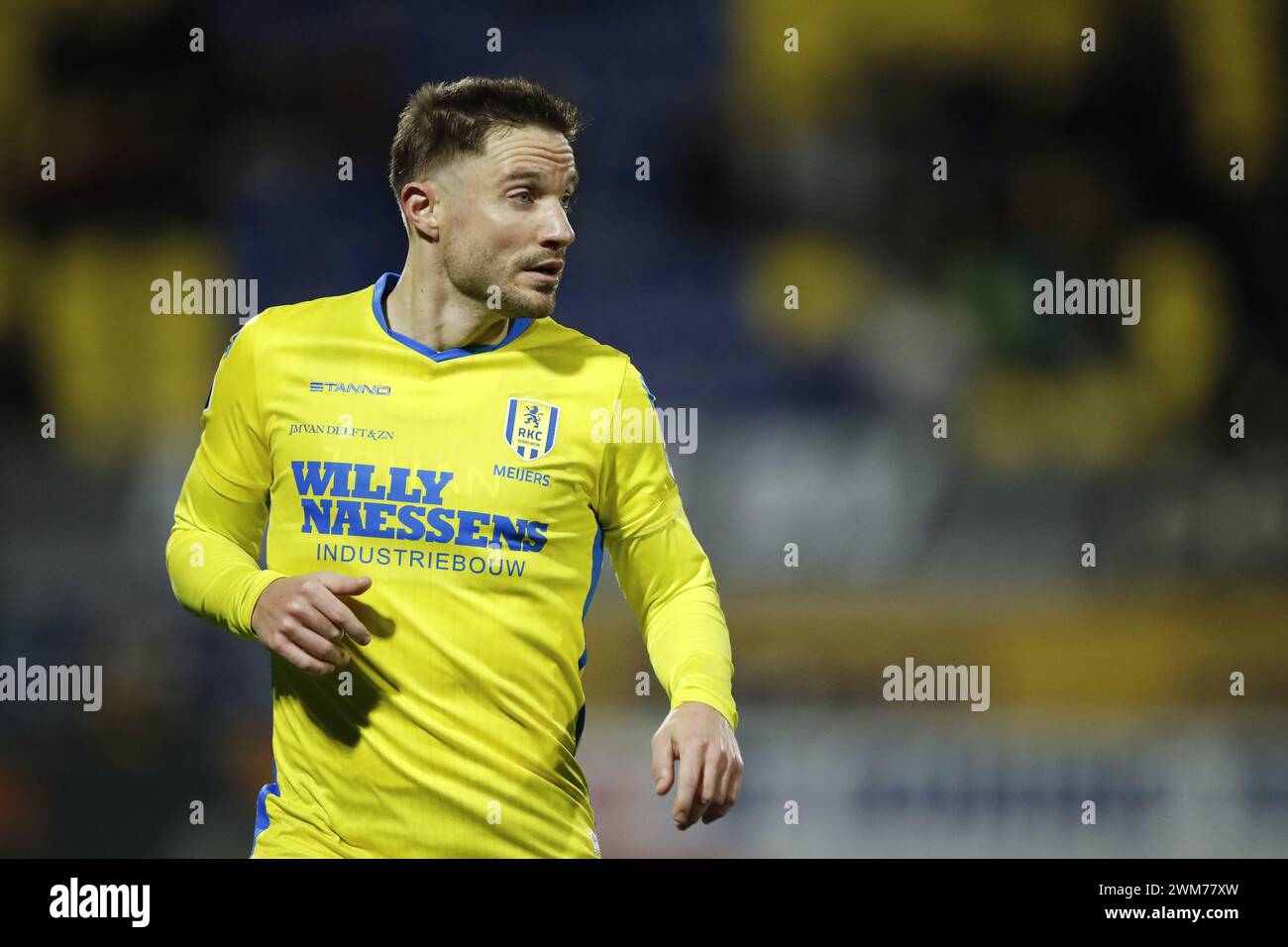 WAALWIJK - Aaron Meijers of RKC Waalwijk during the Dutch Eredivisie match between RKC Waalwijk ...
